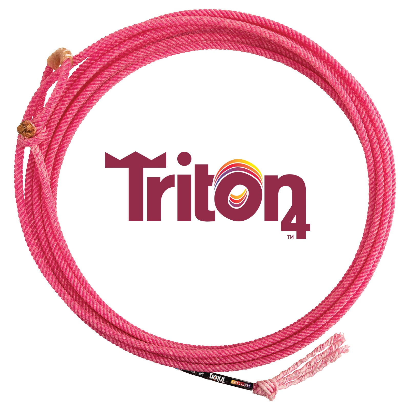 Rattler Triton4 Heel Rope 35' | Champion's Choice for Team Roping by ...